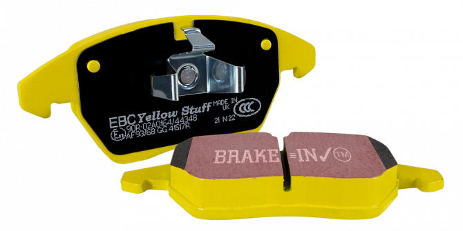 EBC Yellowstuff Fast Street Brake Pads - EBC Brakes