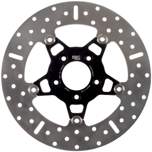 EBC Brakes Black Chrome Rotors for Big Twins - EBC Brakes