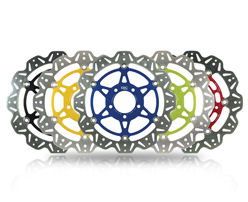 Colour Options for Vee-Rotors™ | EBC Brakes